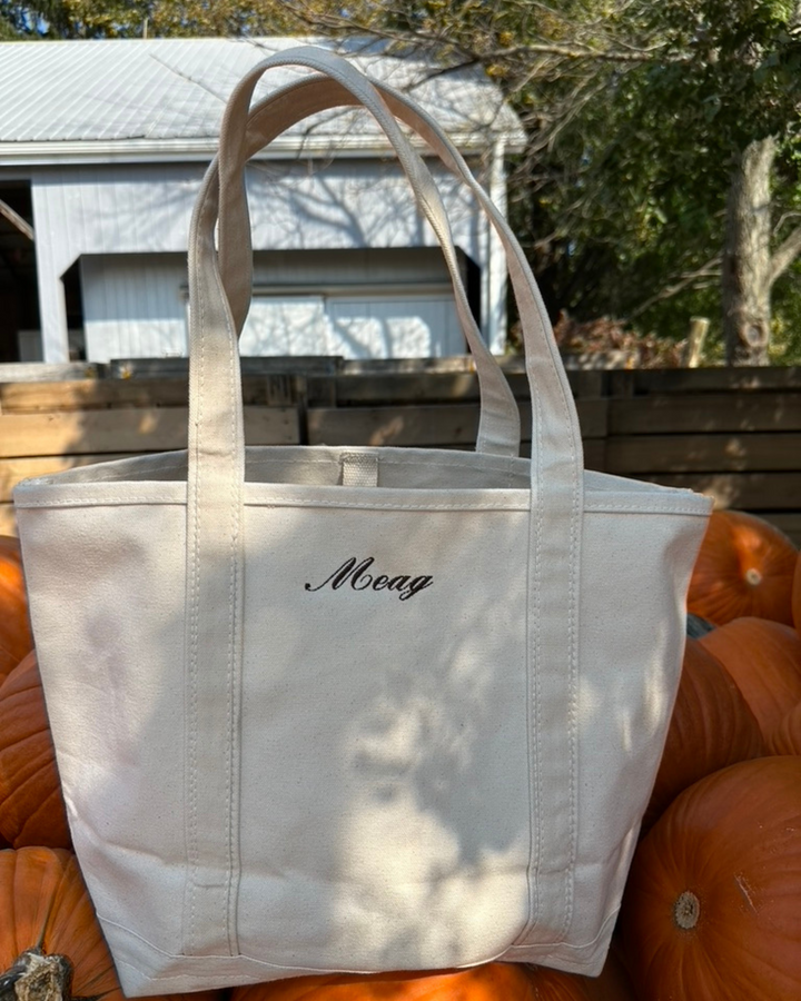 Boat Totes – Monogrammed by Meagan